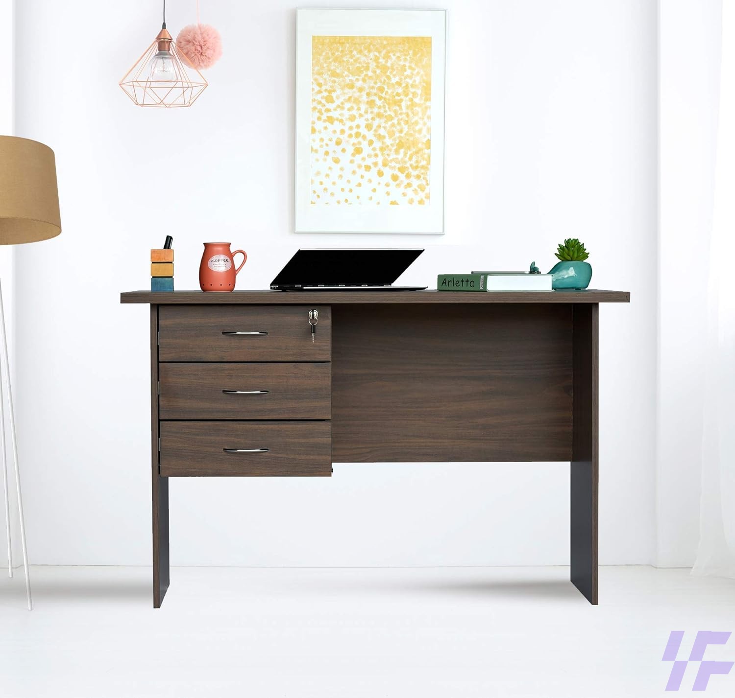 1 meter economic office desk - Intercom Furniture , Home office desks