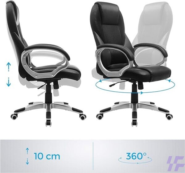Executive Office Leather Chair - Intercom Furniture
