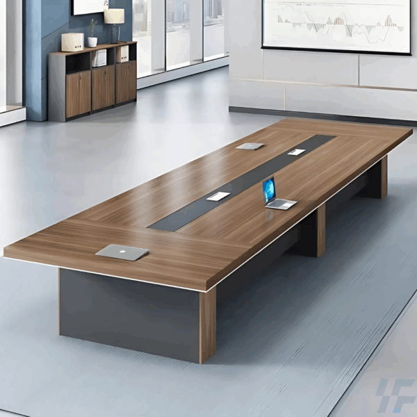 Modern 2.4m Boardroom Table - Intercom Furniture