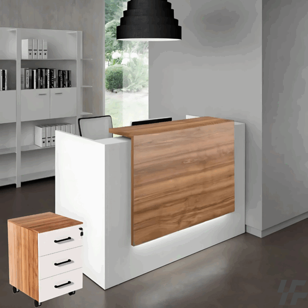 Modern Reception Desk - Intercom Furniture
