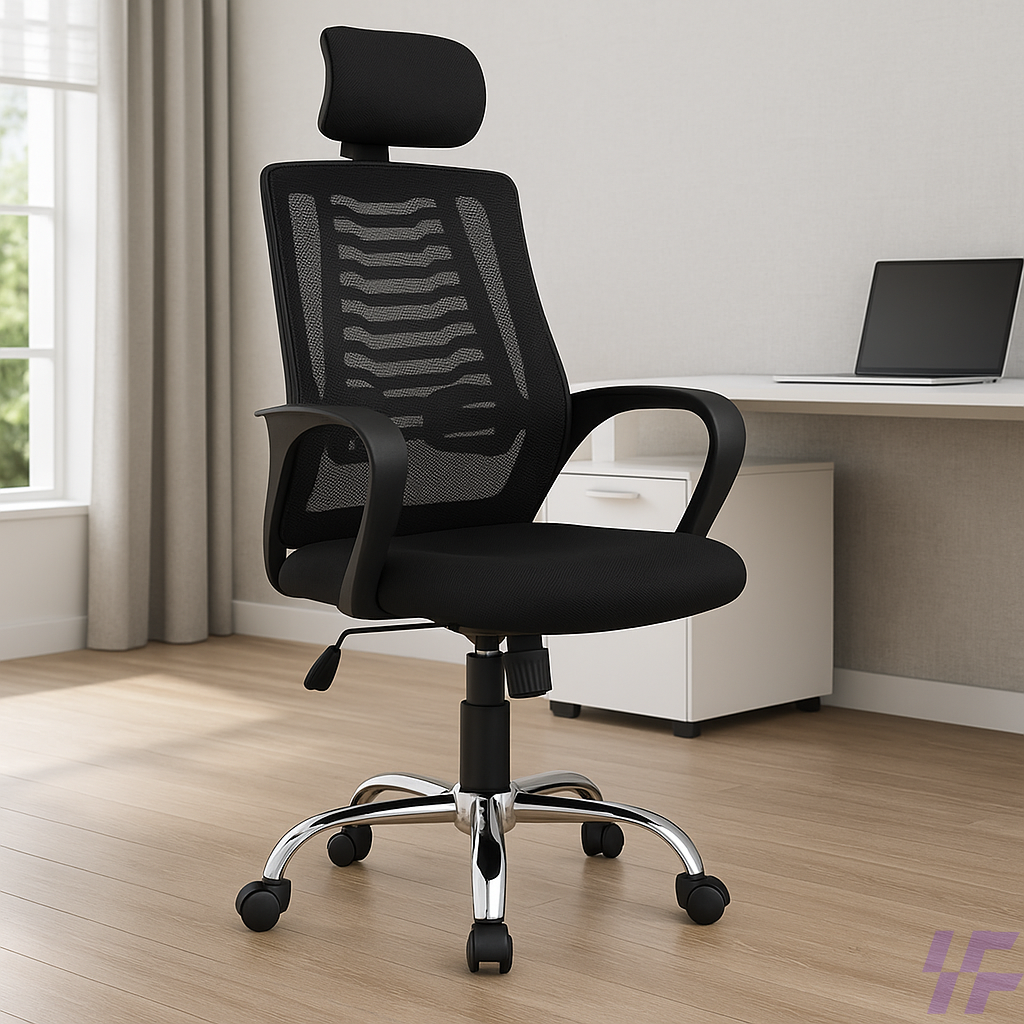 High Back Mesh Office Chair - Intercom Furniture