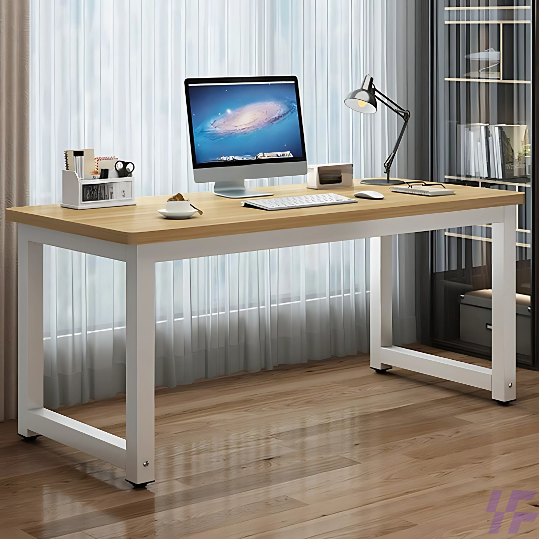 Modern Wooden Office Desk - Intercom Furniture