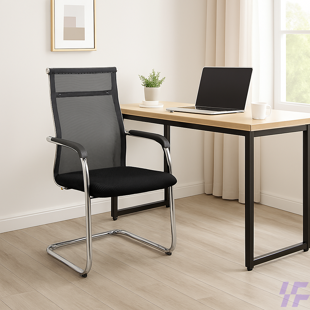 Mesh Visitors Office Chairs - Intercom Furniture