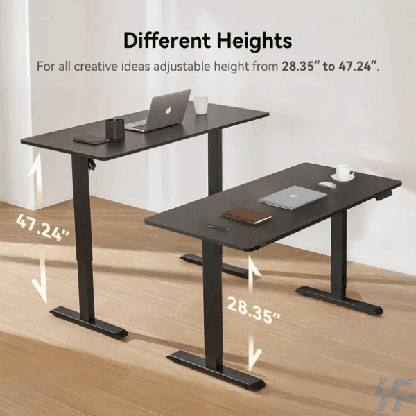 Modern Electric Adjustable Table - Intercom Furniture