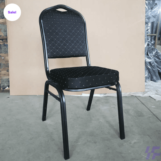 Black Heavy Duty Chair - Intercom Furniture